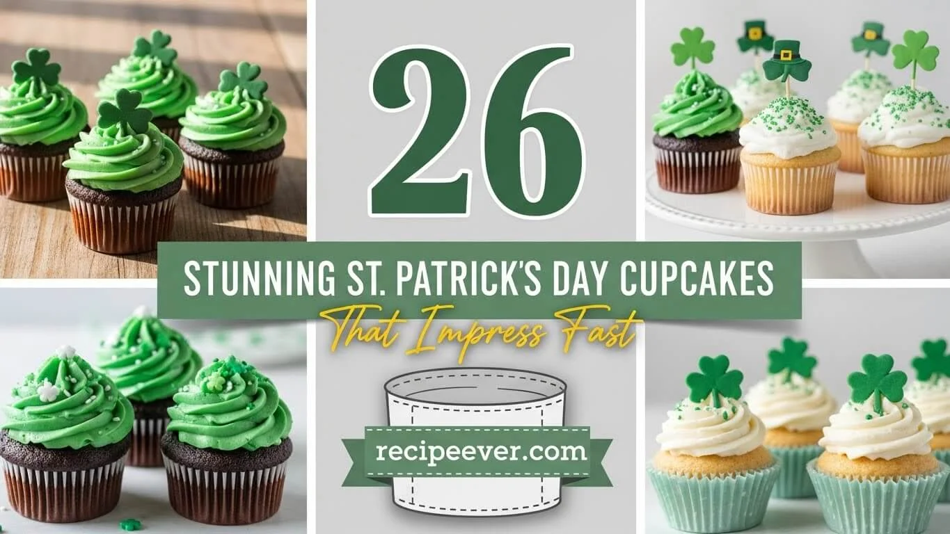 26 Stunning St. Patrick’s Day Cupcakes That Impress Fast - Recipe Ever